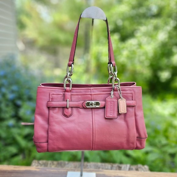 Bags | Coach Leather Chelsea Jayden Bag Dusty Pink Color Coach Satchel ...